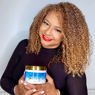 Moringa & Argan Oil Curl Poppin Cream 12oz - Nefertiti’s Secrets