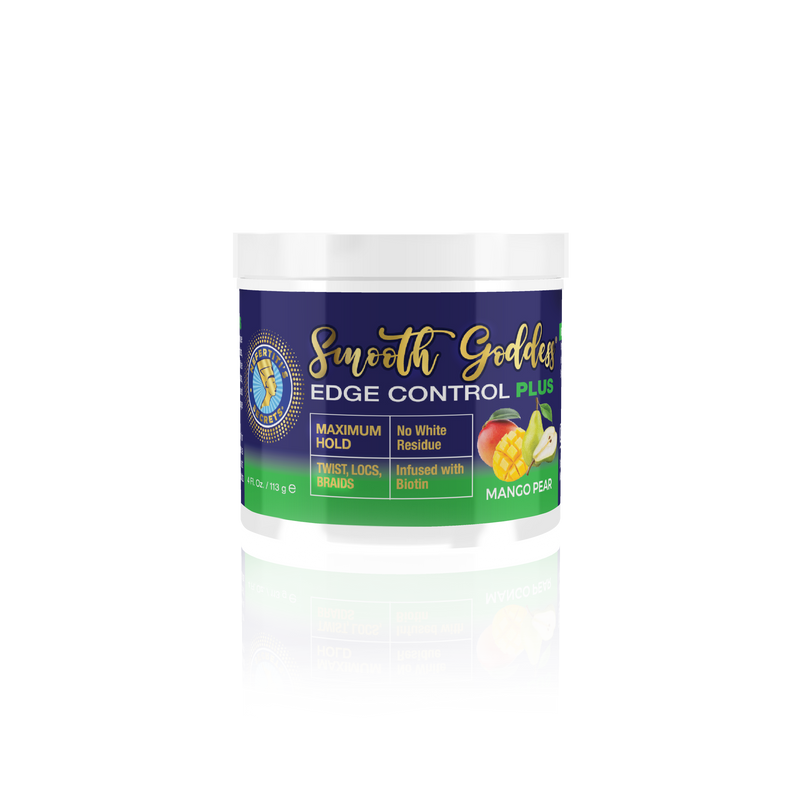 Smooth Goddess Edge Control Plus Mango Pear 4oz - Nefertiti’s Secrets